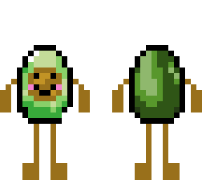 avocado with drip part 2 | Minecraft Skin