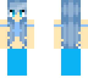 blue girl | Minecraft Skin