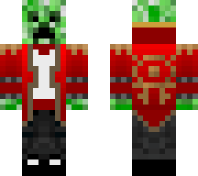 fire creeper | Minecraft Skins