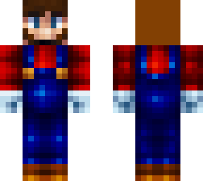 Mario without hat pt1 | Minecraft Skin