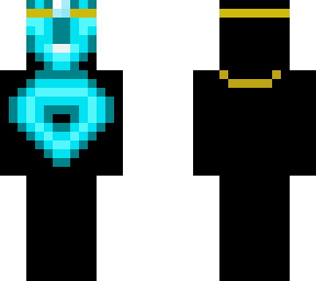 Miss neon Diamond | Minecraft Skin