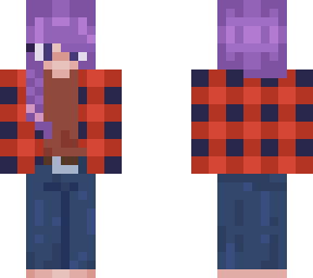 red flannel | Minecraft Skins