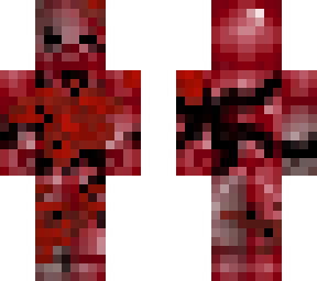 blood steve | Minecraft Skins