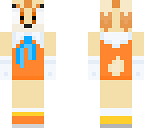 Cream The Rabbit Minecraft Skin