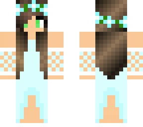 Cyan Princess | Minecraft Skin