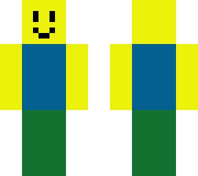 old roblox noob | Minecraft Skin