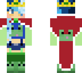 Raptor-Queen of le frogs | Minecraft Skin