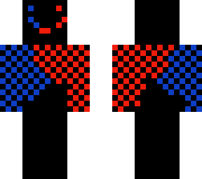 red and blue error | Minecraft Skin