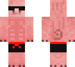 Ripped Pig Mf | Minecraft Skin