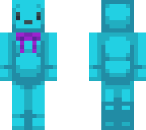 blue bear hive style | Minecraft Skin