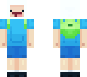 adventure time finn | Minecraft Skins