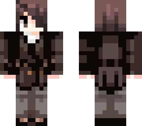 Makoto Yakuza 0 eyepatch | Minecraft Skin