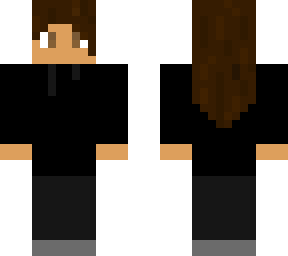 modern long hair | Minecraft Skin