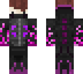Necro demon slayer human 1 | Minecraft Skin