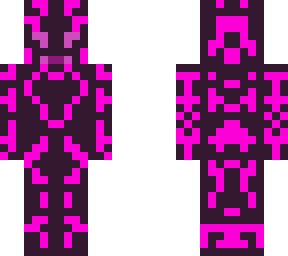 pink dark pink armor | Minecraft Skin