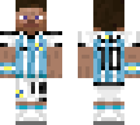 Steve Argentina Ftbol | Minecraft Skin
