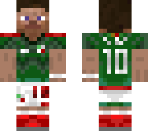 Steve Mexican Ftbol | Minecraft Skin