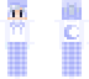baby blue moon | Minecraft Skin