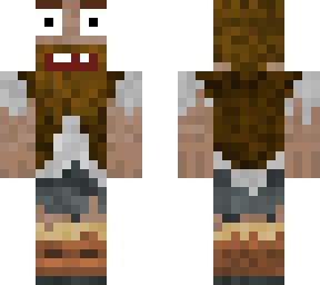 Flabbergasted torn clothes fella | Minecraft Skin