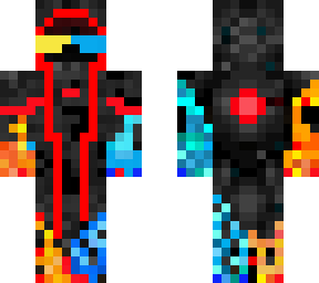 Red blue entity | Minecraft Skin