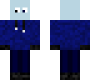 Blue hoodie | Minecraft Skin