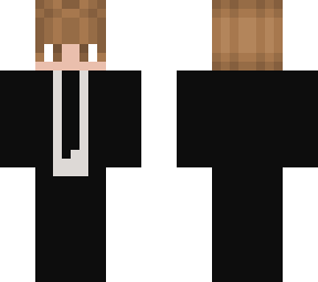 brown boy in suit | Minecraft Skins