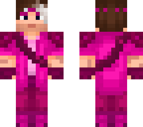 Cellbit skin cor de rosa | Minecraft Skin