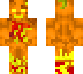 fire steve | Minecraft Skins