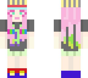 harmony from splatoon | Minecraft Skin