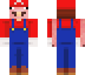 mario pig | Minecraft Skin