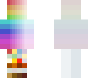 palette o colors | Minecraft Skin