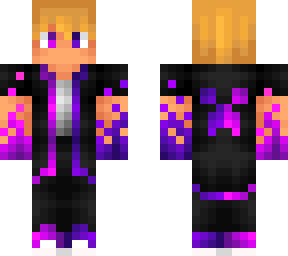 Gamer eBoy Purple & Pink | Minecraft Skin