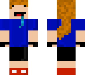 noob girl | Minecraft Skins