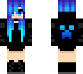 Blue Girl | Minecraft Skin