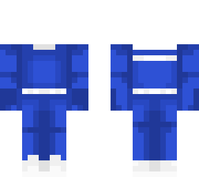 Blue Tracksuit Template | Minecraft Skin