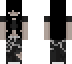 Egirl with chains | Minecraft Skin