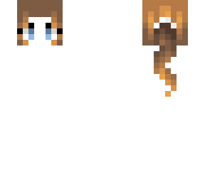 Female HB - Dirty Blonde Ponytail | Minecraft Skin
