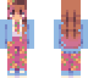 hibiscus ; raffle used | Minecraft Skin