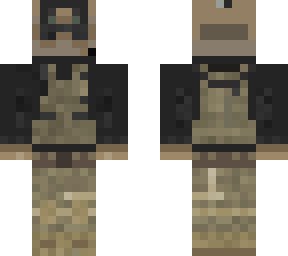 my dream airsoft loadout | Minecraft Skin