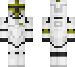 Phase 1 clone trooper sergeant | Minecraft Skin