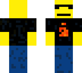 yellow cool guy | Minecraft Skin