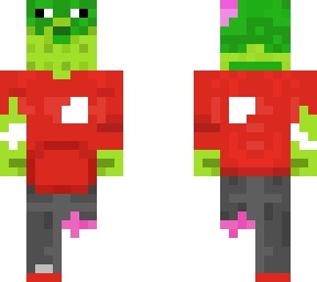 Zombie Pufferfish kid | Minecraft Skin