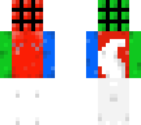 Rubix Cube Furry | Minecraft Skin