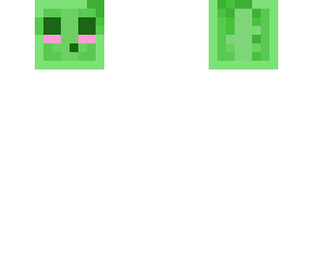 Minecraft Slime Head