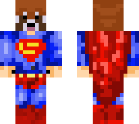 superhero red panda | Minecraft Skin