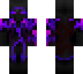 The Ender Assassin, Enderman, Neon, End, Cool, Dark, Shadow | Minecraft ...