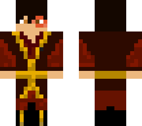 Zuko from scratch | Minecraft Skin