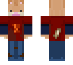 Hamster Ellie TLOU clothes | Minecraft Skin