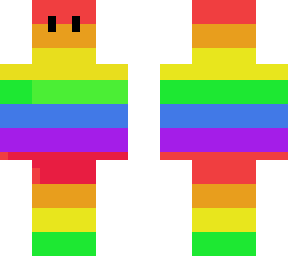 rainbow guy | Minecraft Skins
