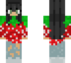 strawberry girl | Minecraft Skins